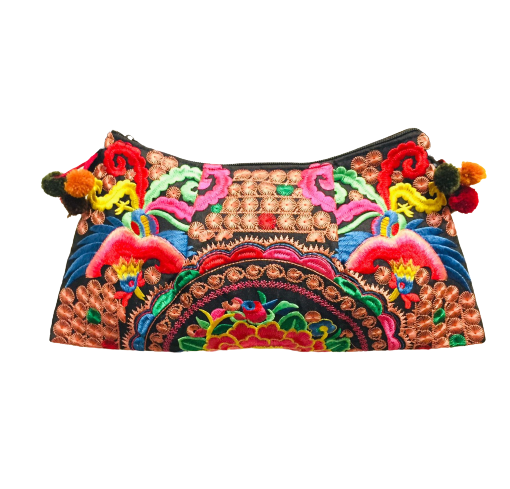 Hmong Embroidered Shoulder Bag – The Elephant Emporium