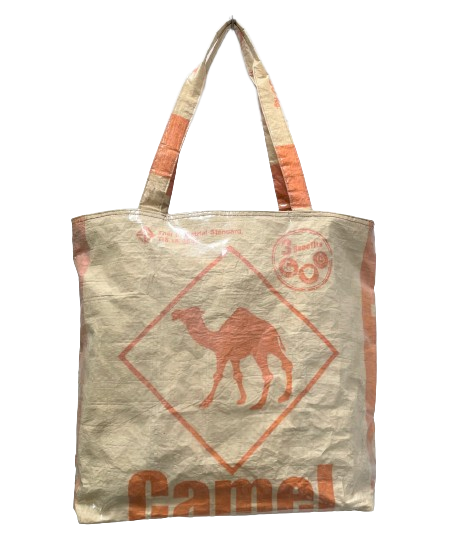 Camel Cement Tote Bag – The Elephant Emporium